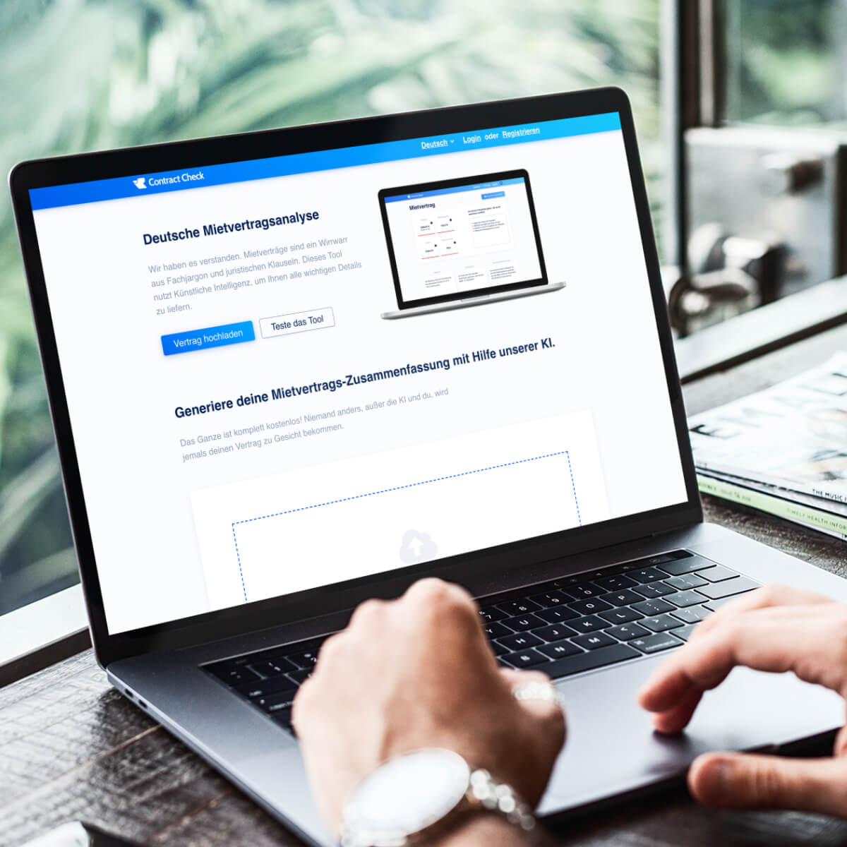 Verträge analysieren und zusammenfassen - Bitfactory